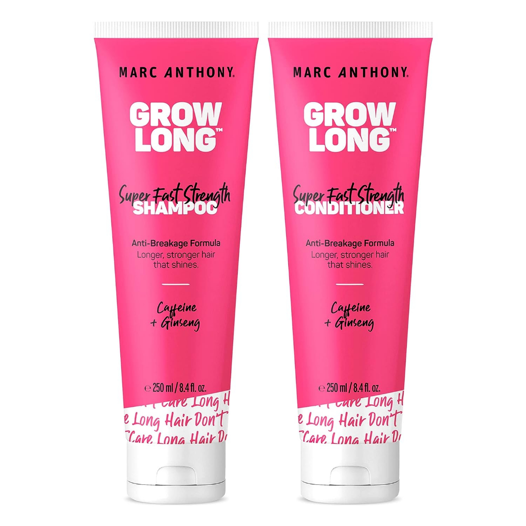 Marc Anthony Grow Long Super Fast Strength Shampoo/Conditioner 250ml ...