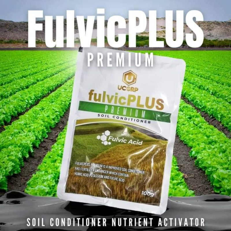 KCH Fulvic Plus / Humic Plus Premium 100g Soil Conditioner & Fertilizer ...