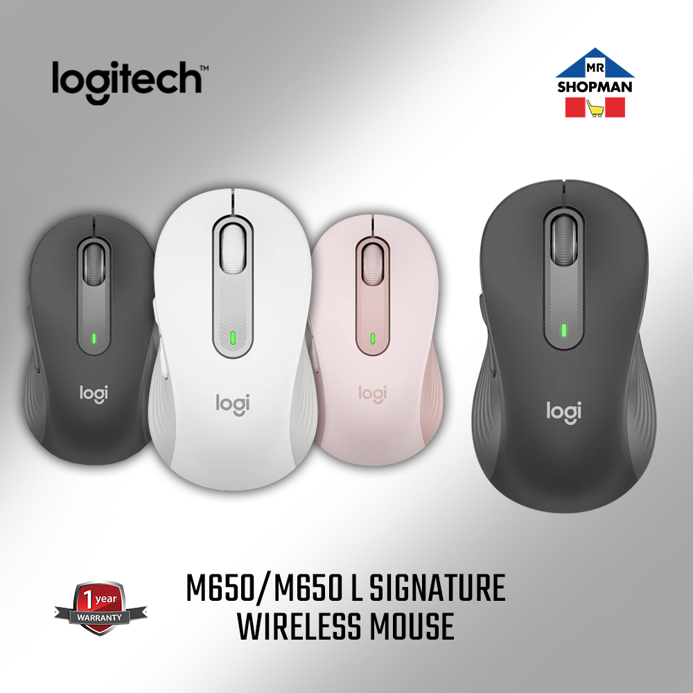 Logitech M650 Signature Wireless Mouse | Shopee Philippines