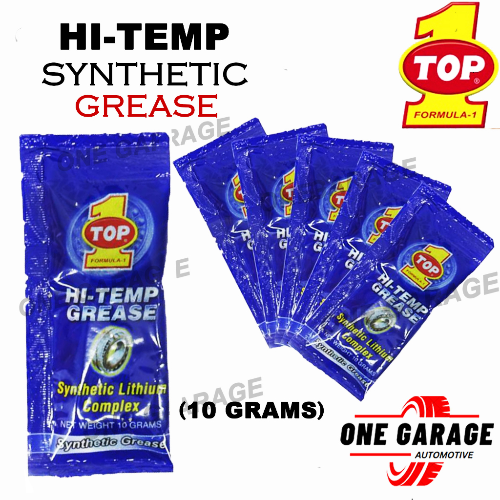 HI-TEMP / High Temp Synthetic GREASE TOP1 (10 GRAMS) | Shopee Philippines