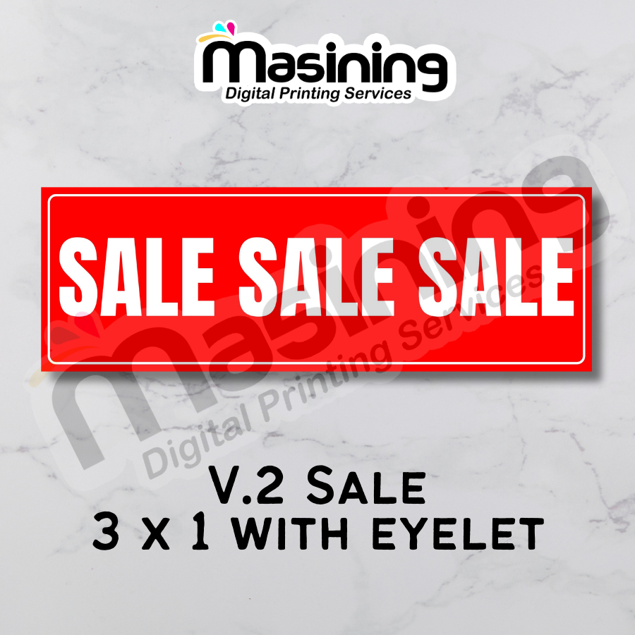 Business Signages Tarpaulin 3ft x 1ft with eyelet | Shopee Philippines