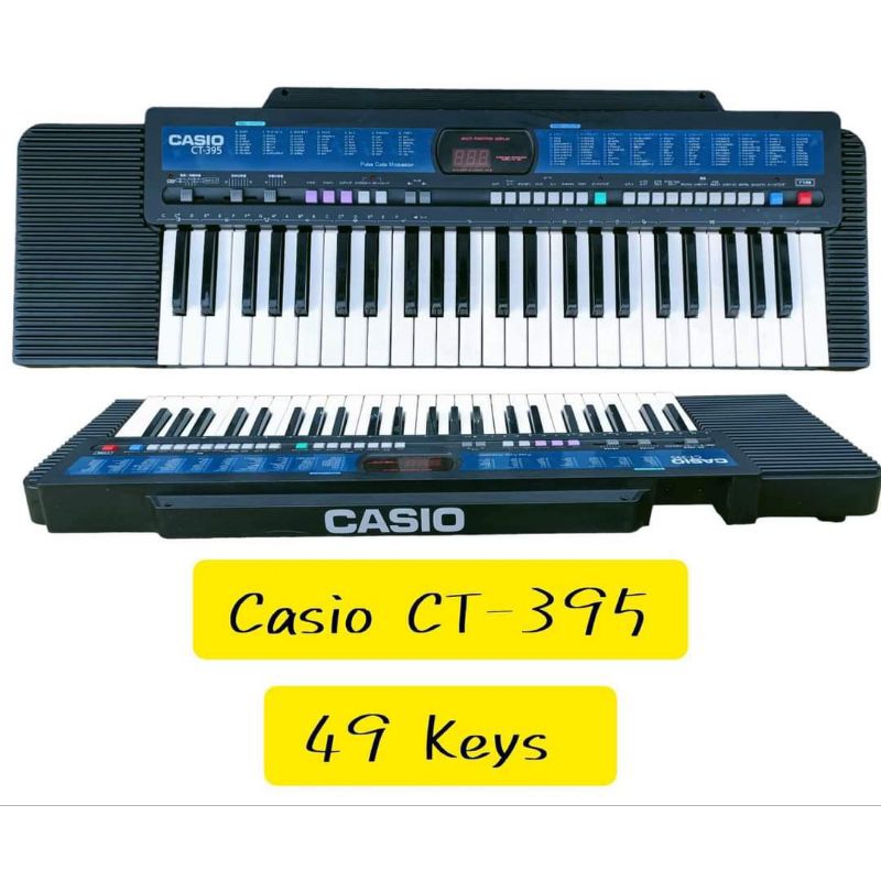 Casio CT-395 (49 Keys) | Shopee Philippines