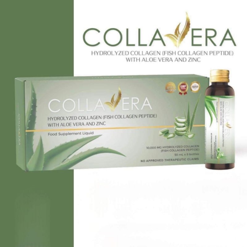 LUXE COLLAVERA COLLAGEN DRINK WITH ALOE VERA | Shopee Philippines