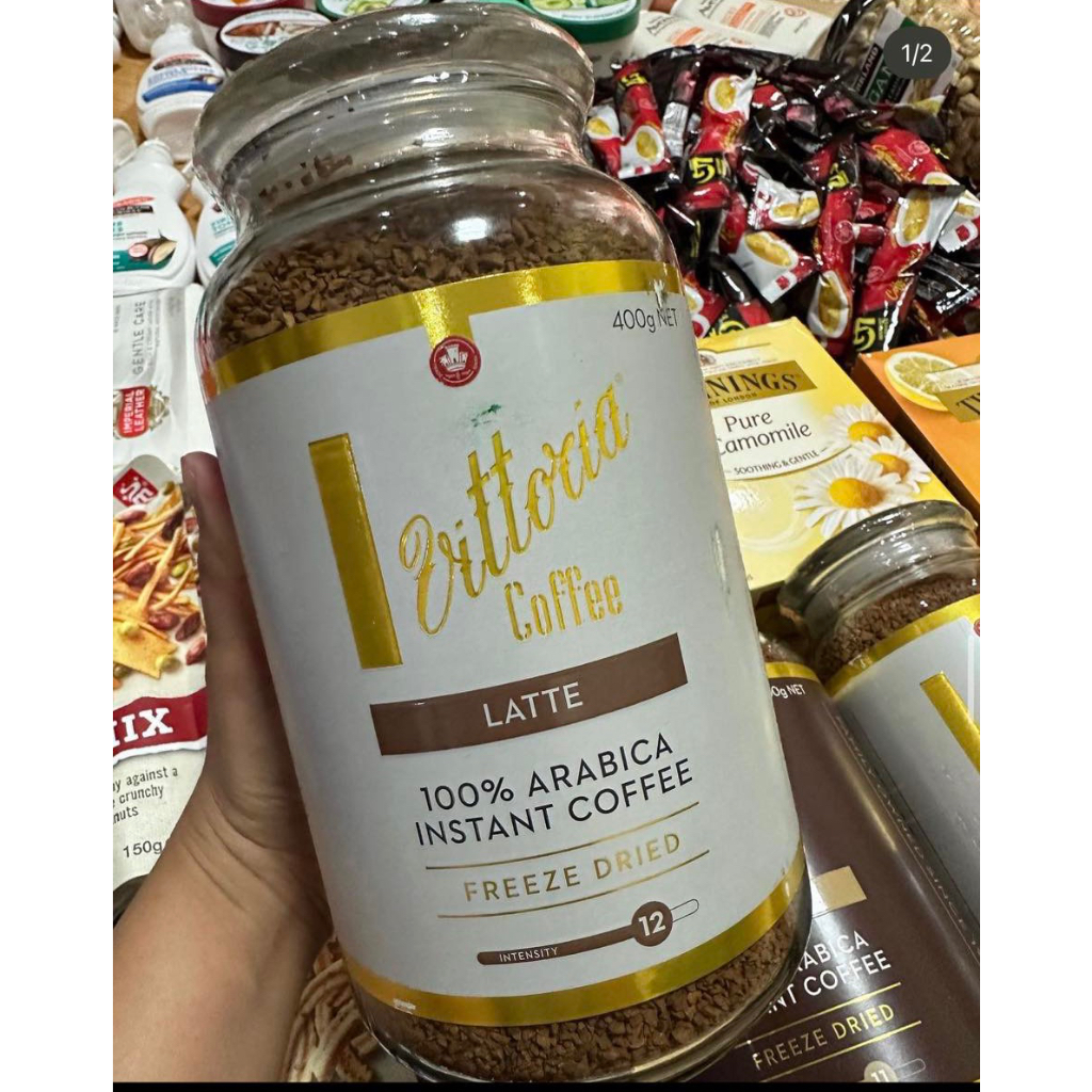 Vittoria Coffee Latte flavour 400g | Shopee Philippines
