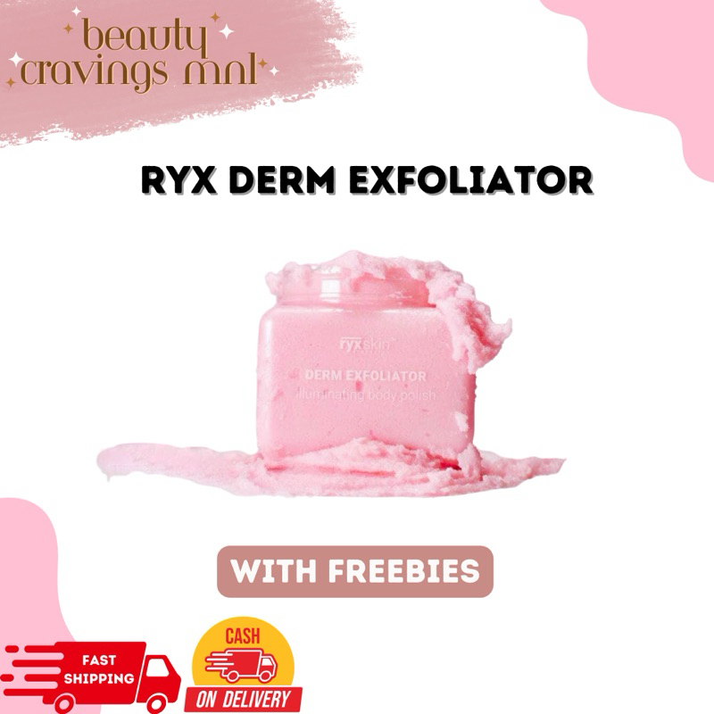 RYX DERM EXFOLIATOR WITH FREEBIE | Shopee Philippines