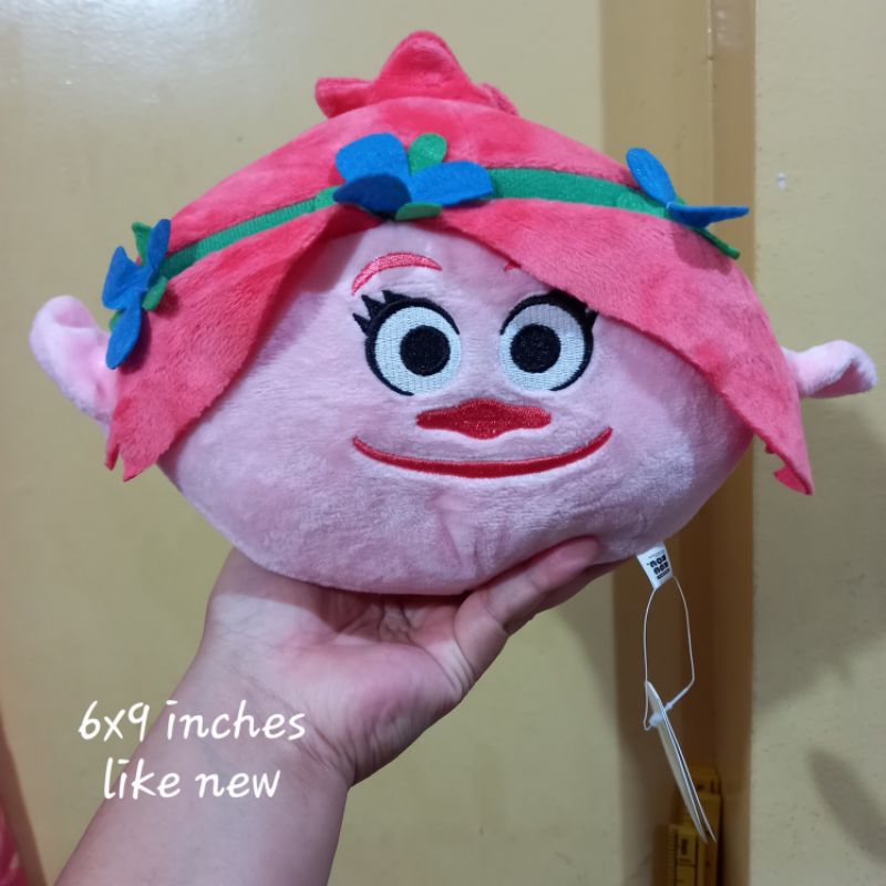 Dreamworks Trolls Princess Poppy Head stuffed toys | Shopee Philippines