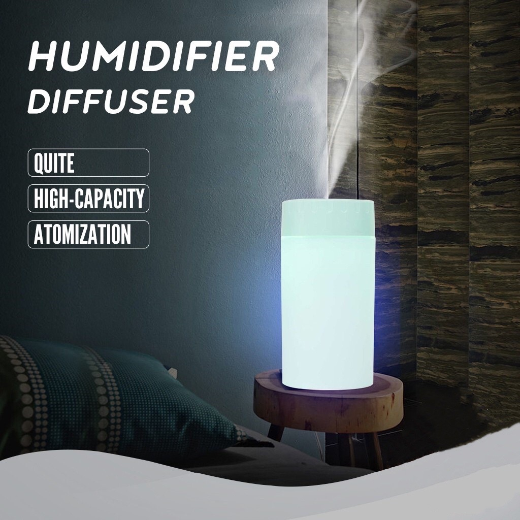100% Original Meet 400ML Ultrasonic Humidifier Air Purifier Diffuser ...
