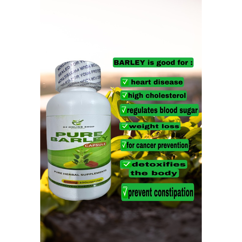 Pure Barley capsules 100capsules | Shopee Philippines