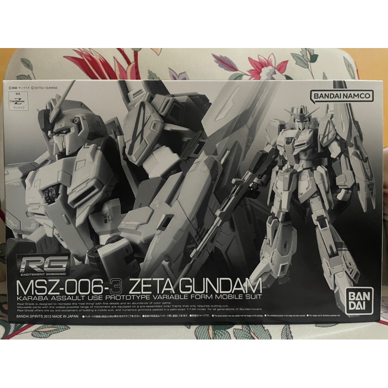 P-Bandai 1/144 RG Zeta Gundam III | Shopee Philippines