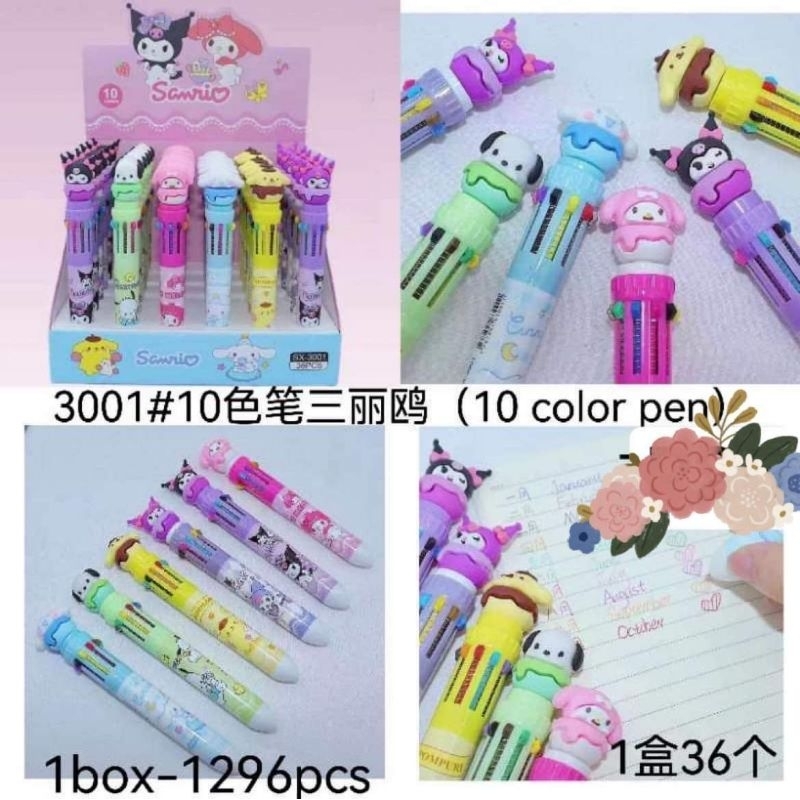 Sanrio character design ballpen color 10 colors#3001 | Shopee Philippines