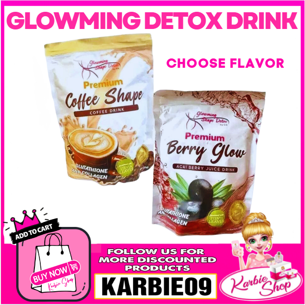 Orig Glowming Shape Detox 10 Sachets (Choose Flavor) | Shopee Philippines