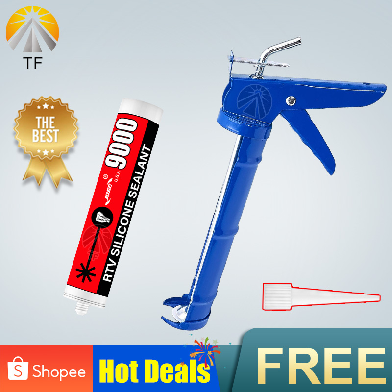 rtv silicone sealant tube 300ml Neutral Cure Clear with Caulking Gun ...