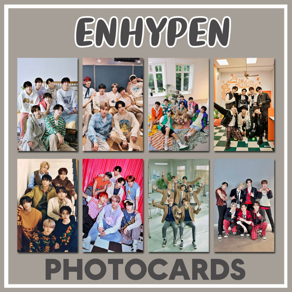 ENH YPEN Photocards (400 gsm) | Shopee Philippines