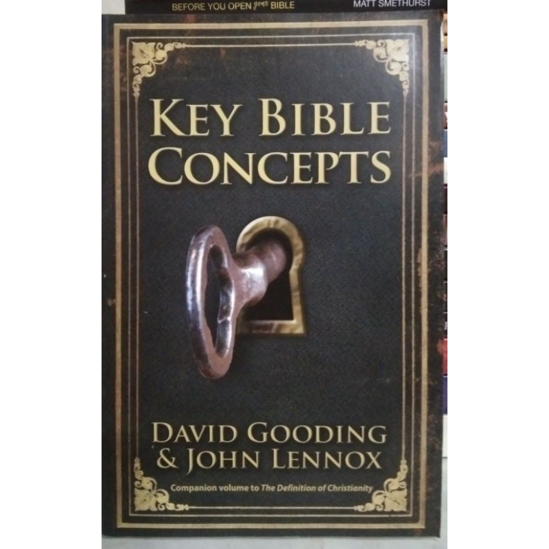 key Bible Concepts by: David Gooding & John Lennox | Shopee Philippines