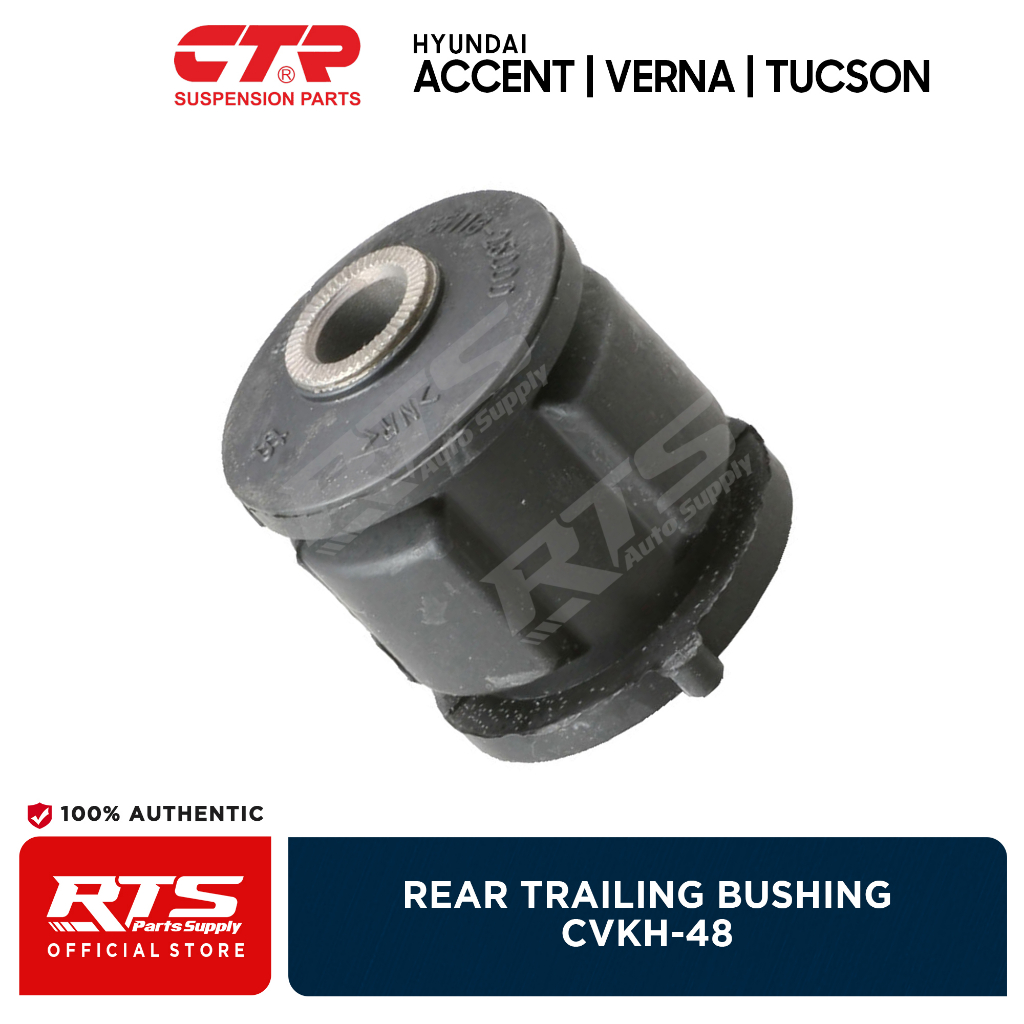 CTR CVKH-48 Rear Trailing Arm Bushing Hyundai Accent / Verna / Tucson ...
