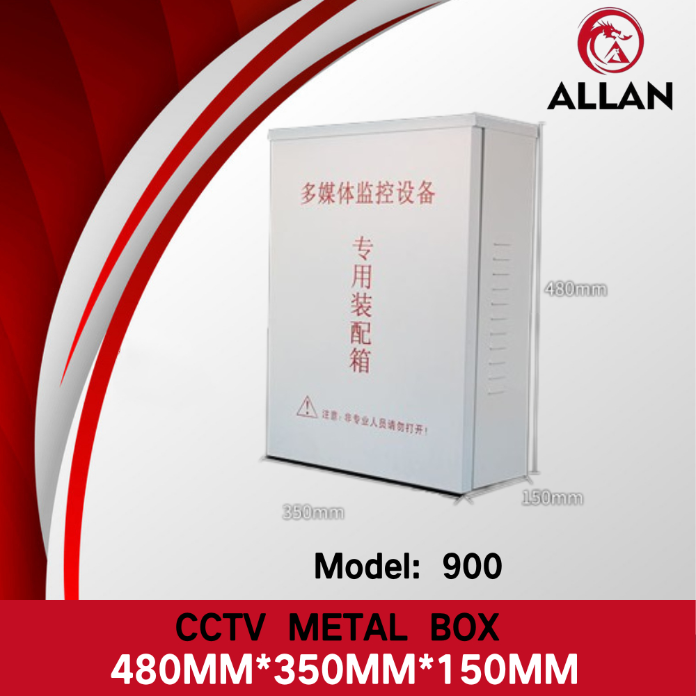 ALLAN Metal Junction Box Electrical Project Wiring Distribution Box For ...