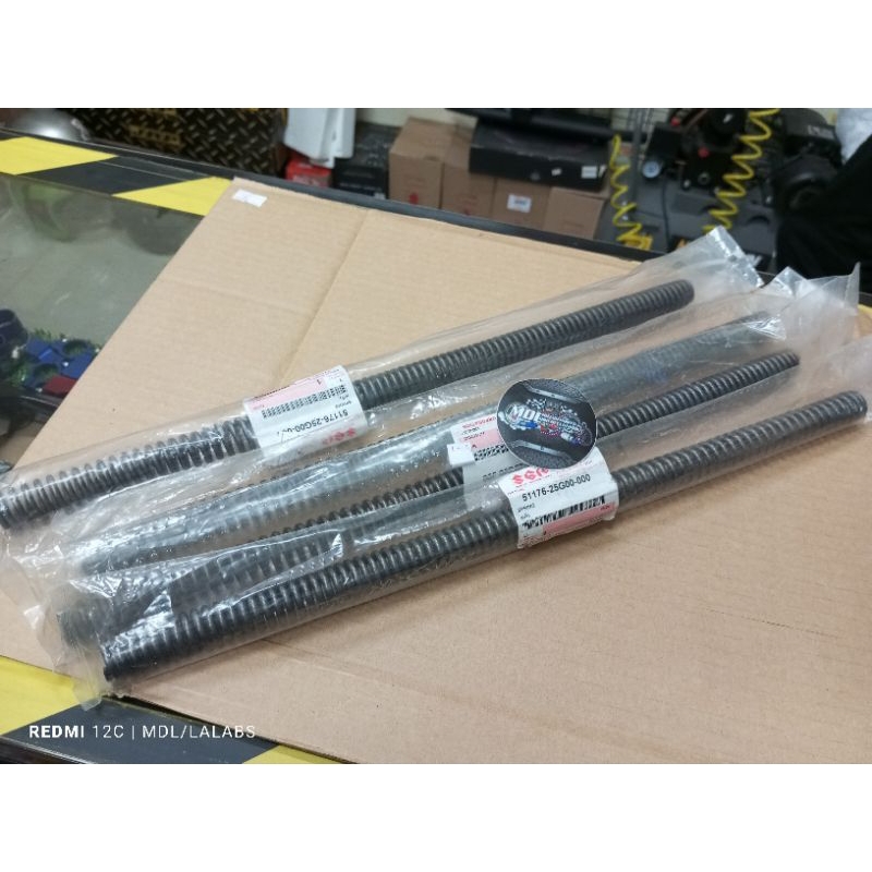 sgp telescopic spring raider150 fi/carb sold by pc | Shopee Philippines