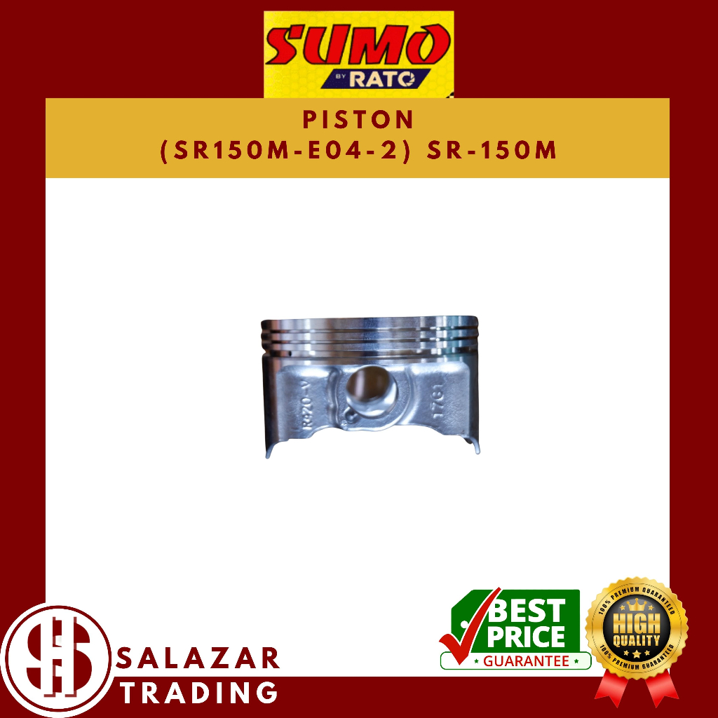 SUMO PISTON (SR150M - E04-2) SR-150M GASOLINE ENGINE | Shopee Philippines