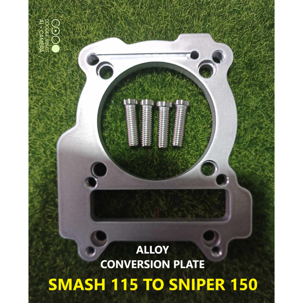 Smash 115 To Sniper MX 135/150 Block/Head Conversion Plate | Shopee ...