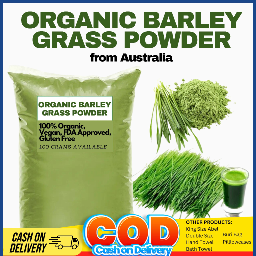 ORIGINAL Barley Grass Powder Organic from Australia Barley Grass Juice ...