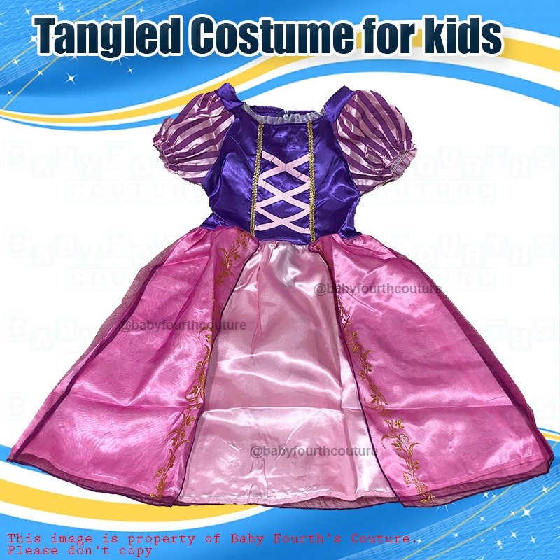 COD Tangled Costume for Kids and Babies | Shopee Philippines