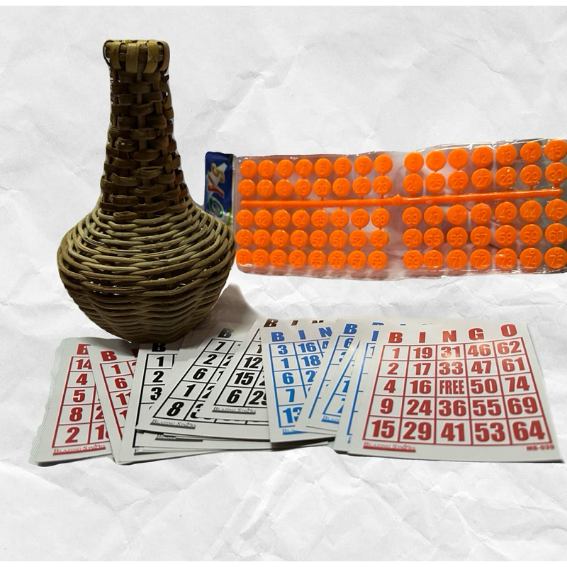 Rattan Shaker Bingo Set Plastic | Shopee Philippines