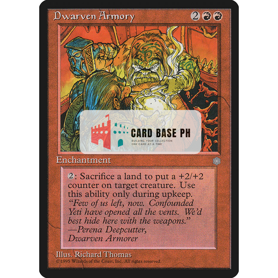 Dwarven Armory - Magic the Gathering Trading Card | Shopee Philippines