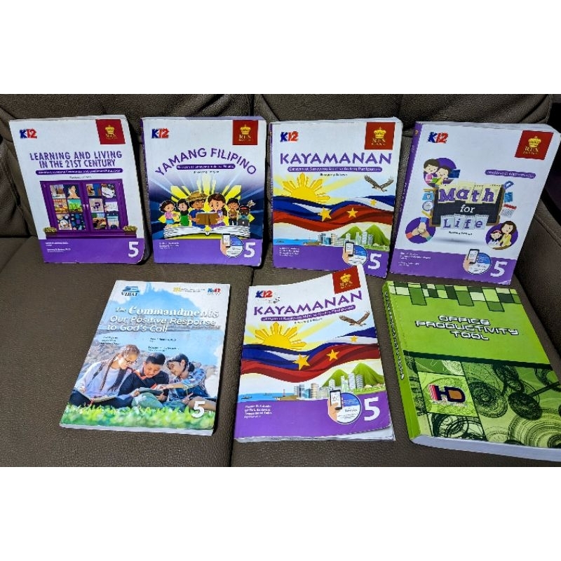 Grade 5 books Set F (Used) | Shopee Philippines