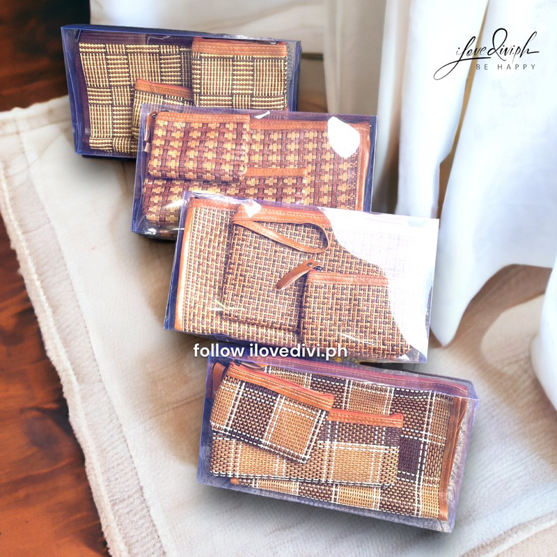 ilovedivi 3in1 Locally Made Banig Inspired Pinoy Balikbayan Souvenir ...