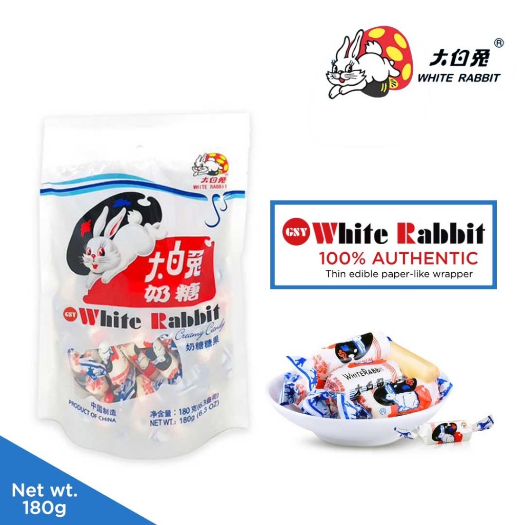 Original WR Creamy Candy Original White_Rabbit 180g Thin edible paper ...