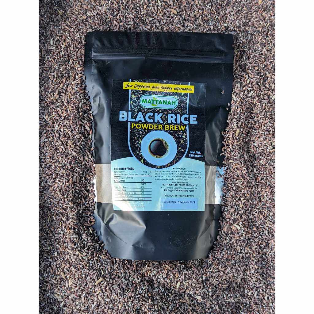 Organic Black Rice Coffee 350g | Shopee Philippines