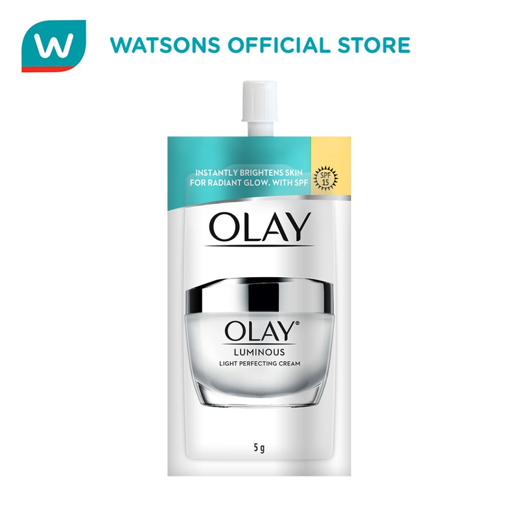 Olay Luminous Light Perfecting Day Cream with SPF15 5g | Shopee Philippines