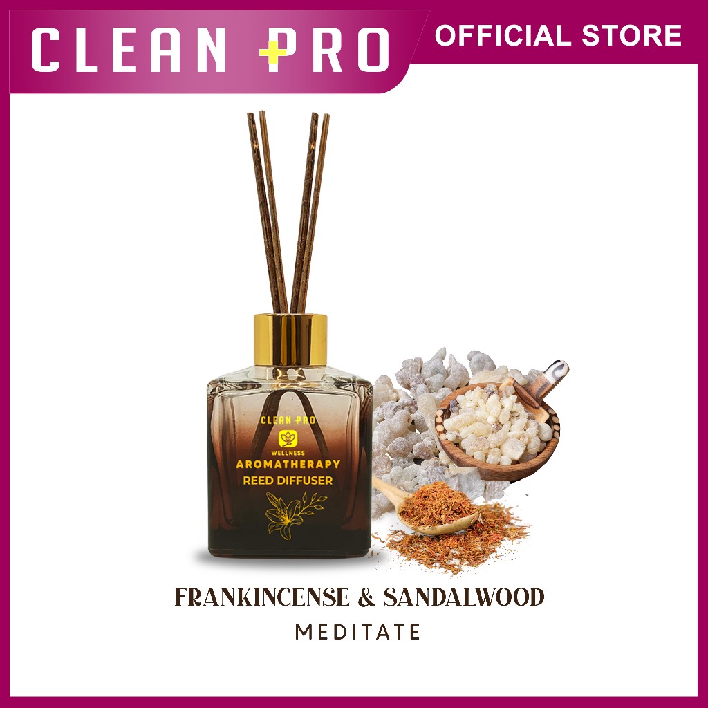 Clean Pro Aromatherapy Reed Diffuser (Meditate) 130ml | Shopee Philippines