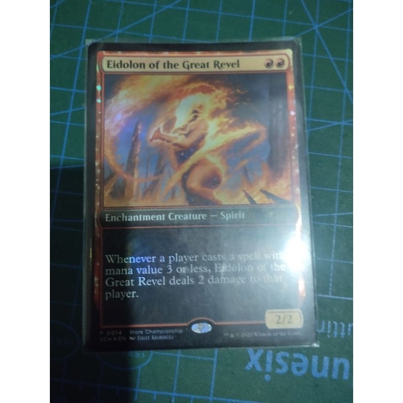 Eidolon of the Great Revel promo mtg card | Shopee Philippines