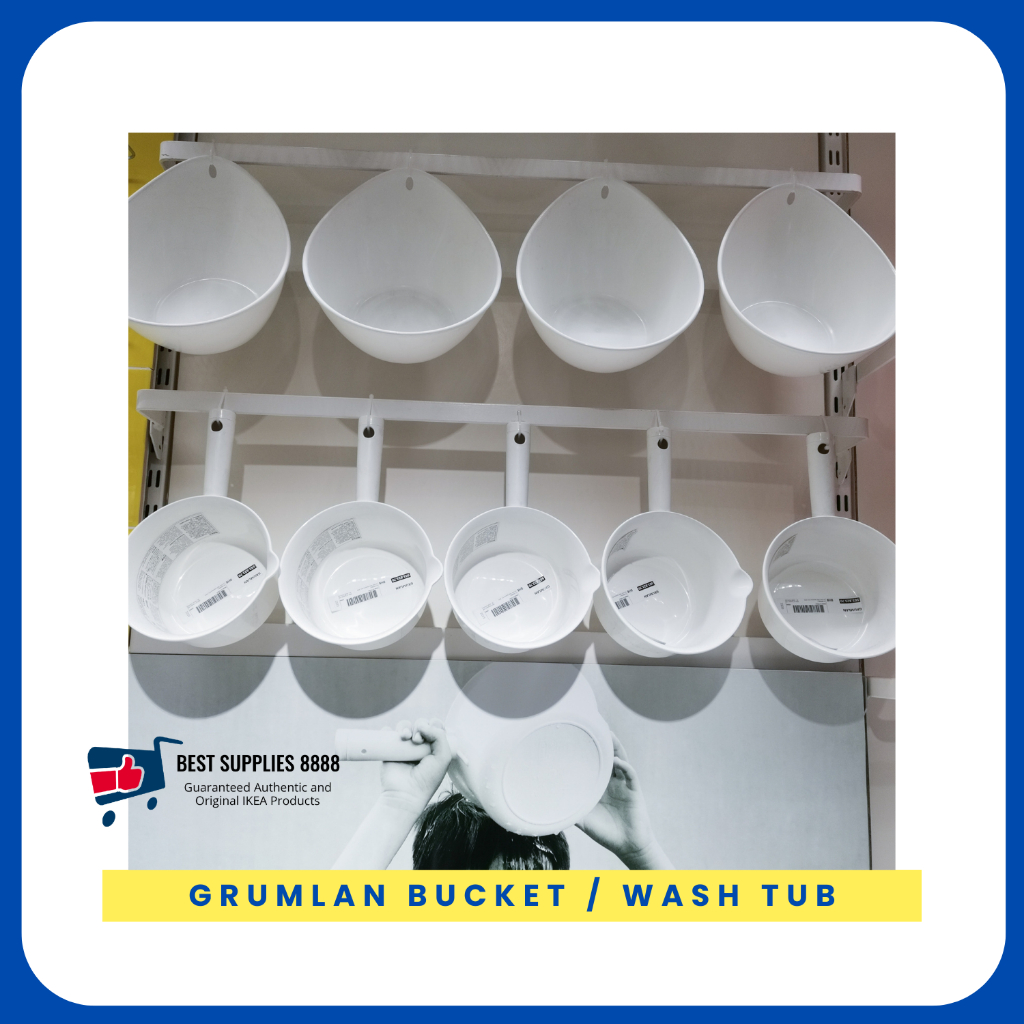 BestSupplies Authentic GRUMLAN Bucket, dipper, tabo, wash tub, basin ...