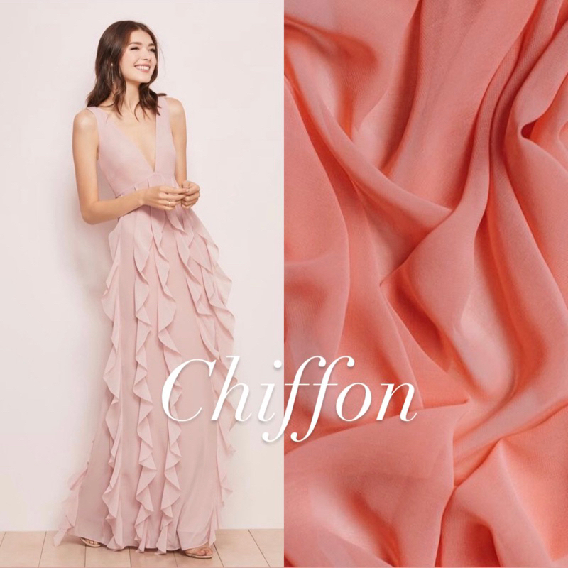 Hi Multi Chiffon Fabric 60” (Per Yard) Part2 | Shopee Philippines