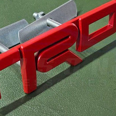 Red TRD Emblem for Front Grill | Shopee Philippines