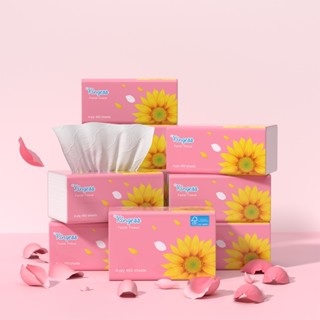 Kingess Facial Tissue 4Ply 460Sheets 8Pcs Inter-Folded Product Speci ...