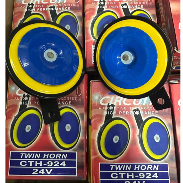 Twin HORN (DISC TYPE) CTH-912 12V/CTH-924 24V TWIN HORN Racing Series ...