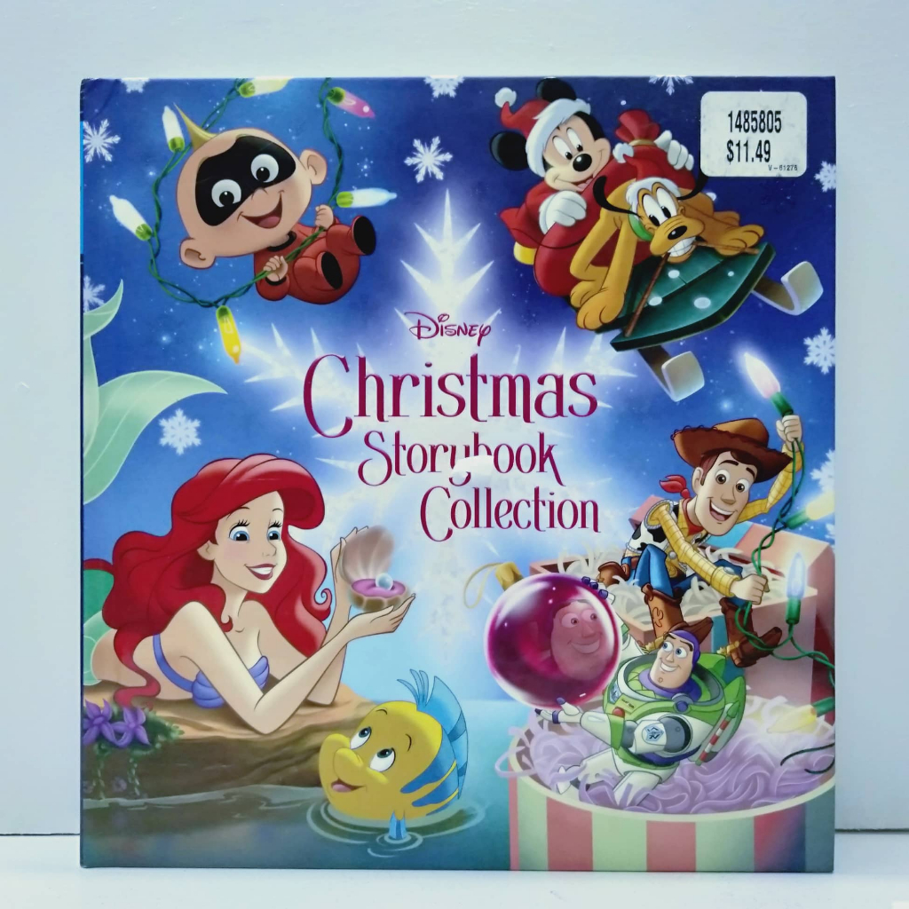 DISNEY CHRISTMAS STORYBOOK COLLECTION (HARDCOVER) BY Disney Books ...