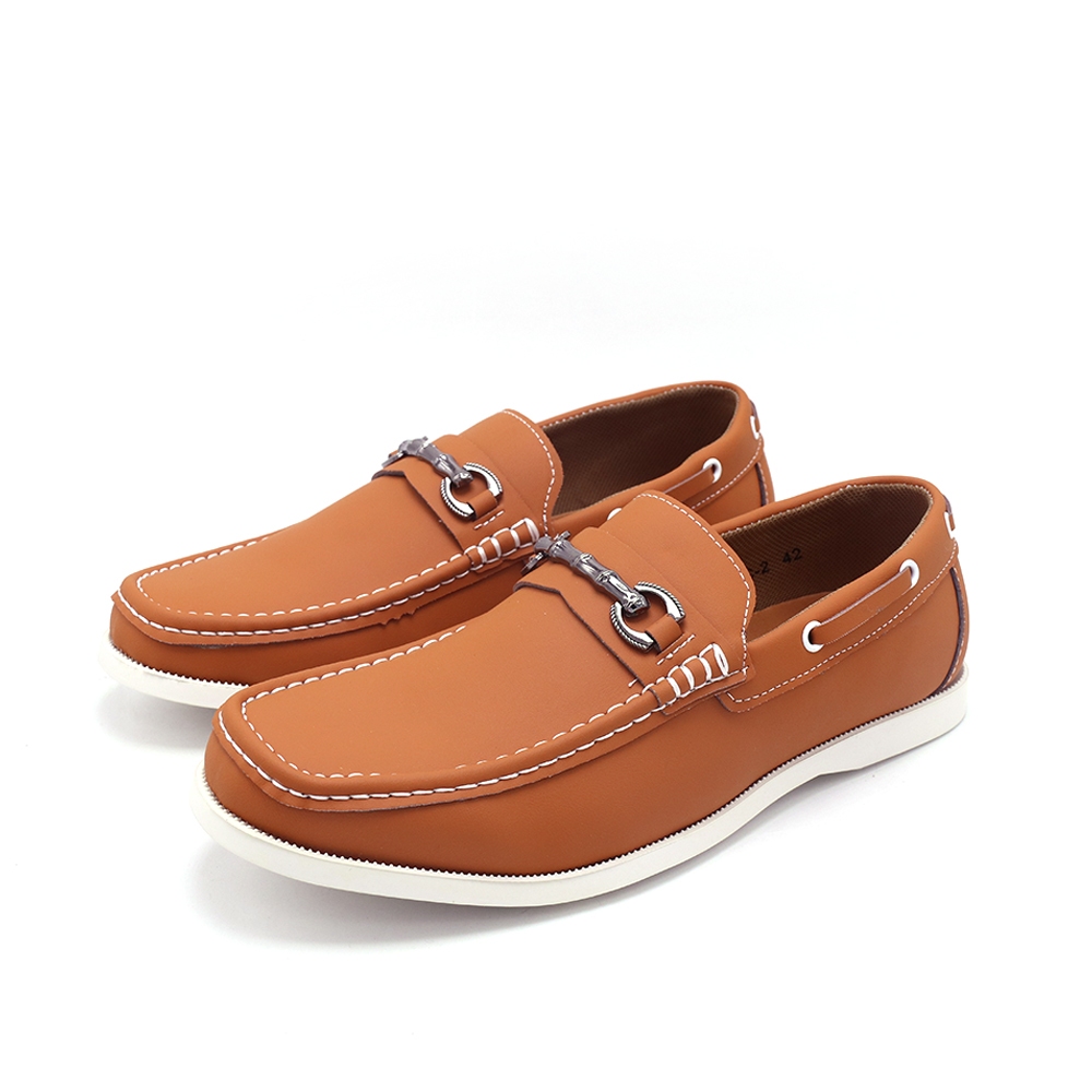 Men's Buckle Topsider Shoes Formal/Casual/Office FC2 | Shopee Philippines