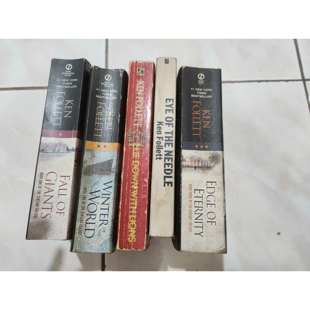 Ken Folett novels books follet folet follett winter of the world fall ...