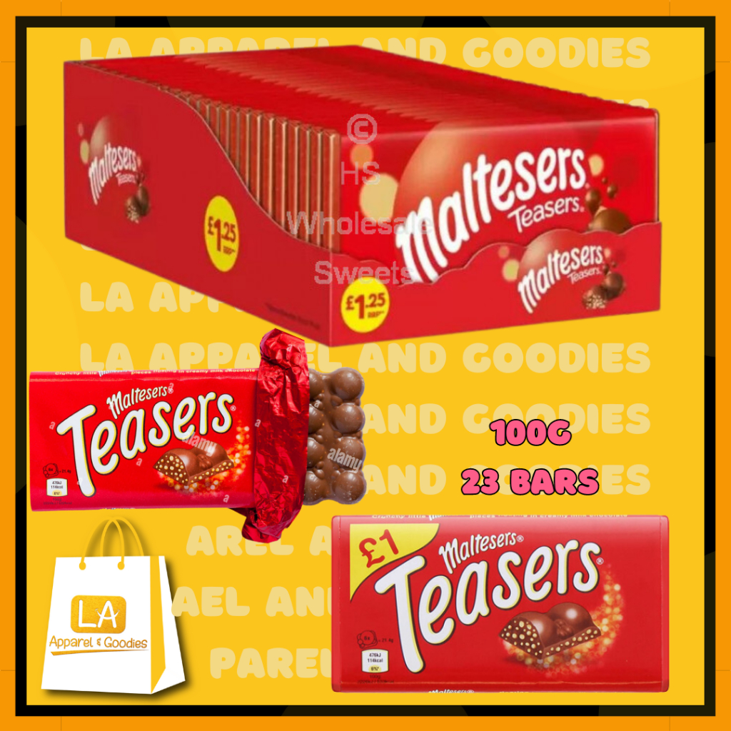 Maltesers Teasers Chocolate Bar per box | Shopee Philippines