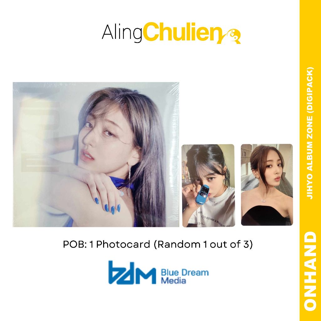 Twice JIHYO 1st Mini album Zone JYP SHOP Musicplant Digipack POB | Shopee Philippines