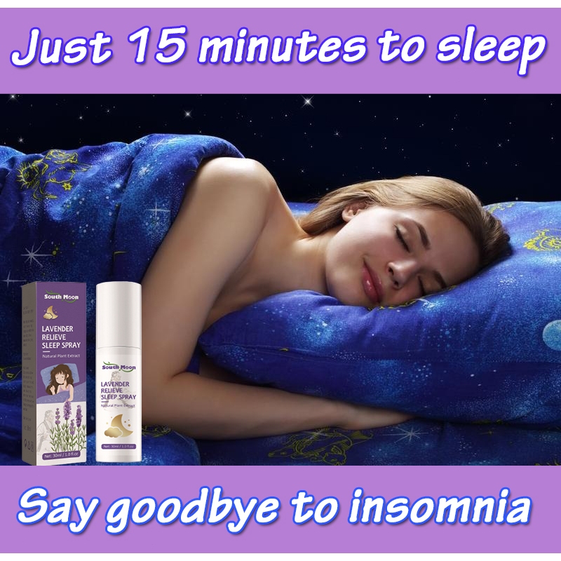 Ultra-efficient Sleep Spray Relieve stress Calm Lavender Antibacterial ...