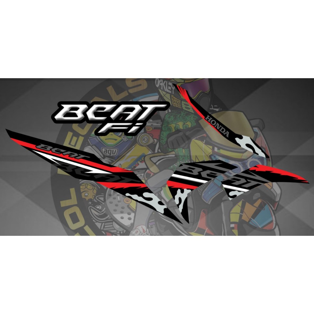 honda beat v2 strip decals 3 | Shopee Philippines