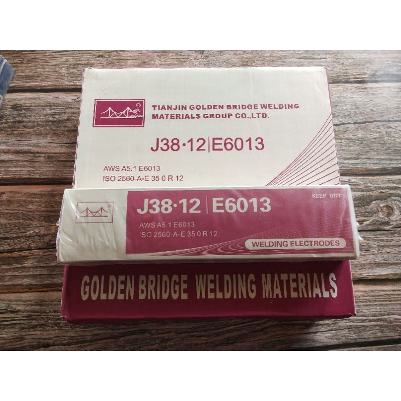 Golden Briage ORIGINAL 2.5mm 3/32 golden bridge welding rod | Shopee ...