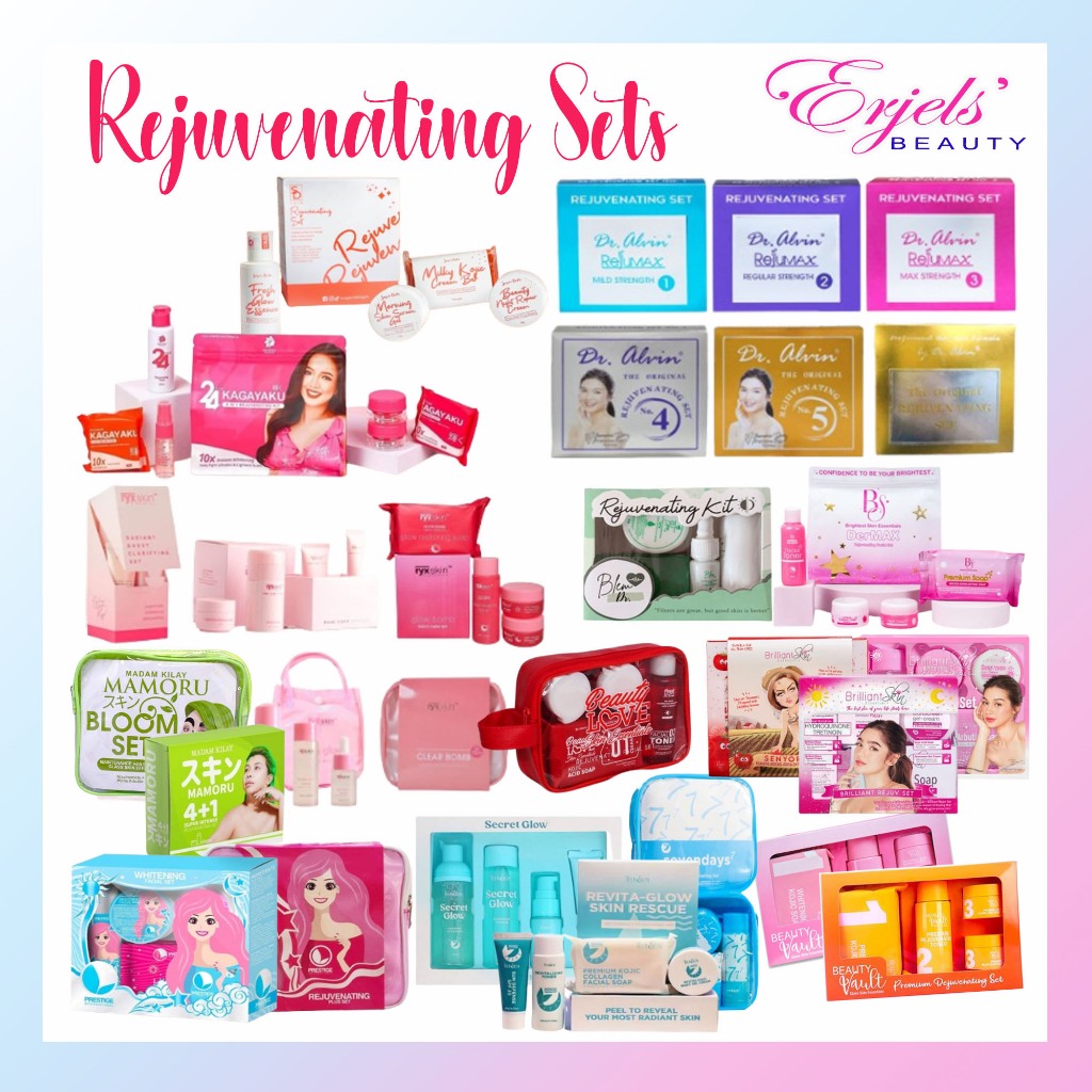 ALL ORIGINAL REJUV SET • WHITENING SET | Shopee Philippines
