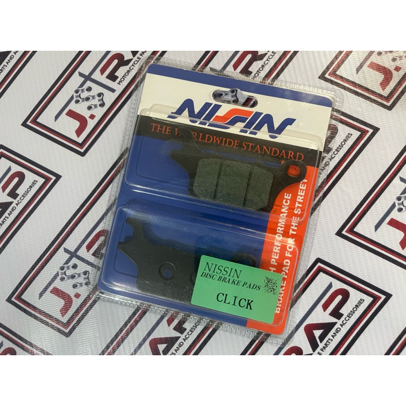 Nissin Front Brake pad Honda Click 125 / 150 game changer v2 | Shopee ...