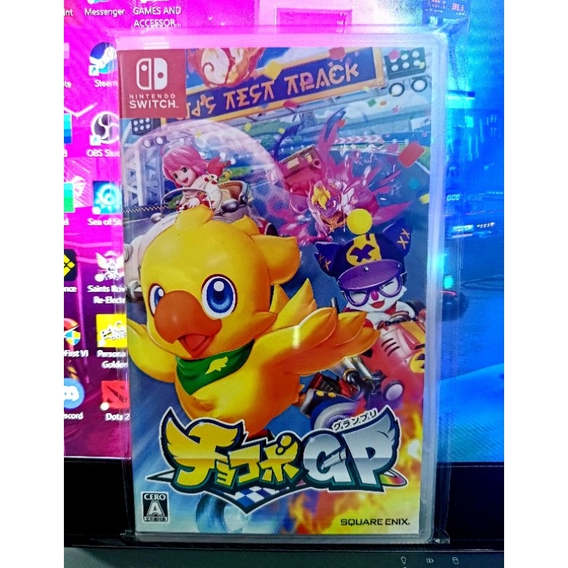 Chocobo GP for the Nintendo Switch (NEW) | Shopee Philippines